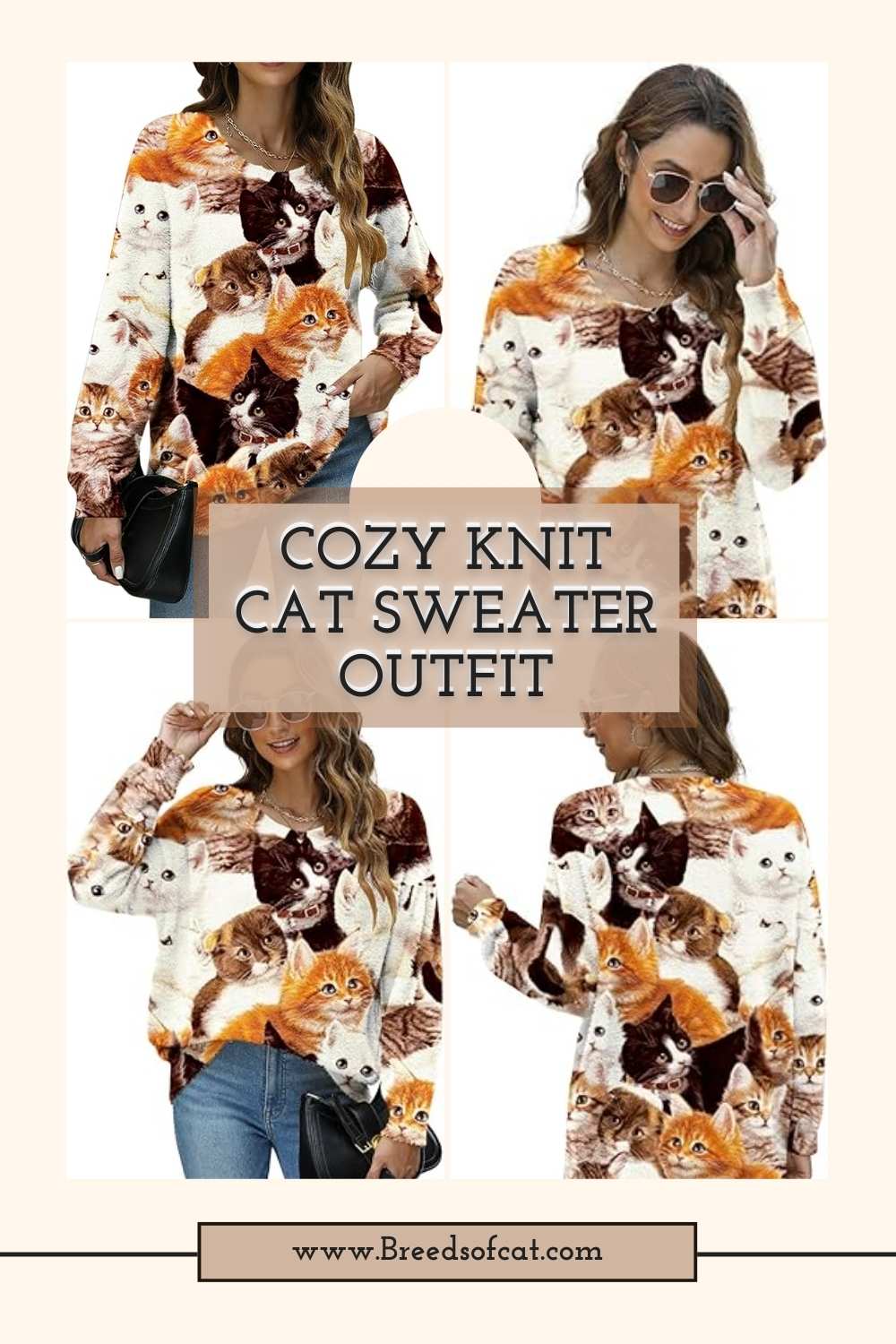 10 Stylish Outfits Every Cat Mom Will Adore - Breeds of Cat
